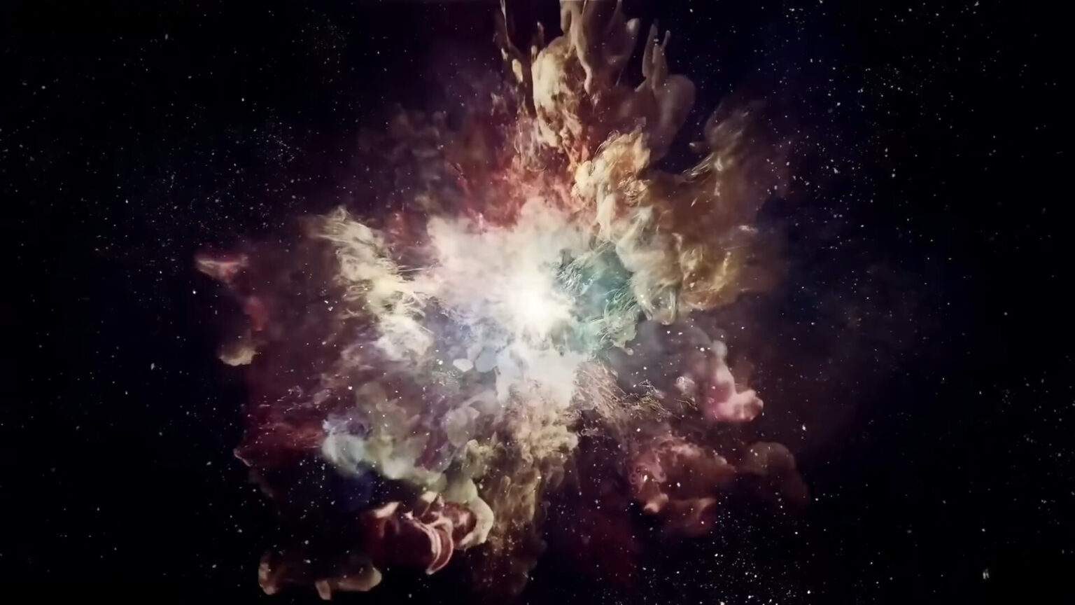 Star Explosion on the Horizont - T Coronae Borealis Nova - Nasa Wave Length